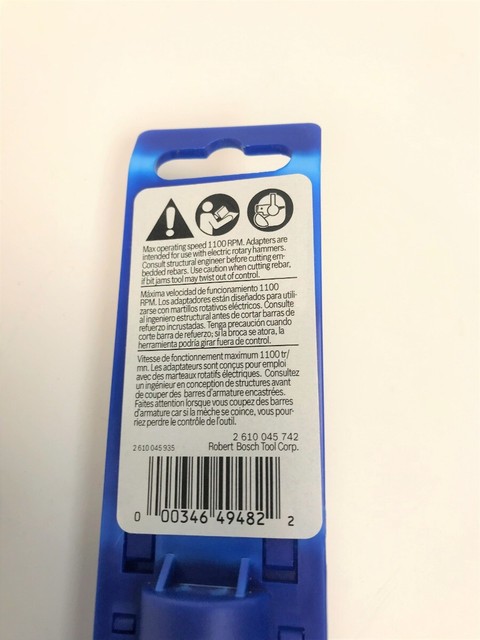 Bosch Spline to SDS Max Adapter HAS2M for Rotary Hammer for sale online ...