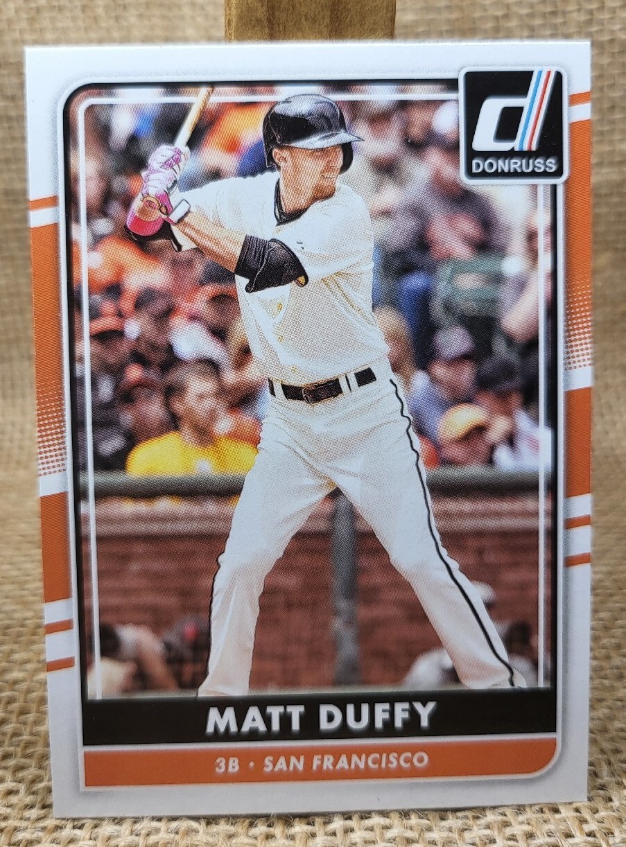 2016 Donruss Matt Duffy Baseball Card #145 Giants FREE S&H A8 | eBay