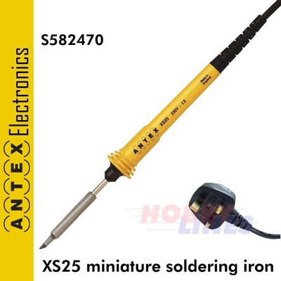XS25 Miniature Soldering Iron 50bit 25w 2.5mm tip ANTEX Electronics XS25 S582470 | eBay