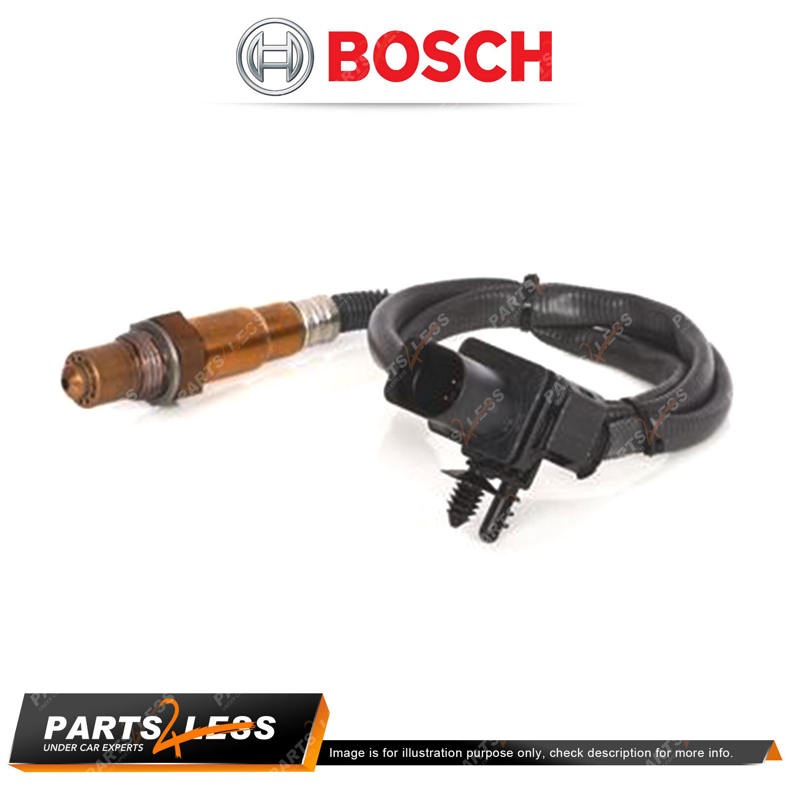 Bosch Oxygen Lambda Sensor - Length 830mm Ensures Engine Performance 0258017095 | eBay