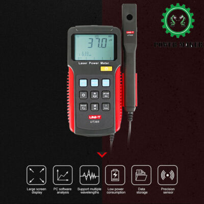 UT385 Laser Power Meter Precision Laser Sensor Power Analyzer Laser ...
