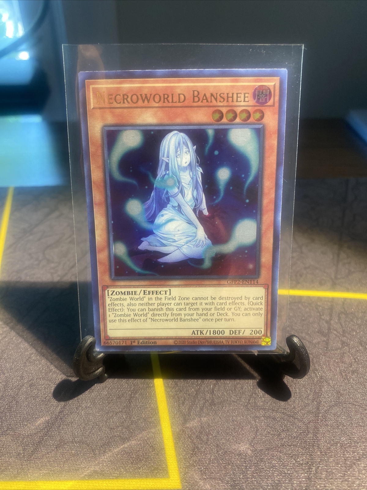 Yugioh x1 Necroworld Banshee 1st Edition GFP2-EN114 Ultra Rare (NM!) | eBay