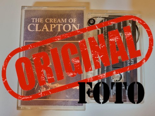 Eric Clapton - The Cream of Eric Claption/ Greatest Hits Cassette ...