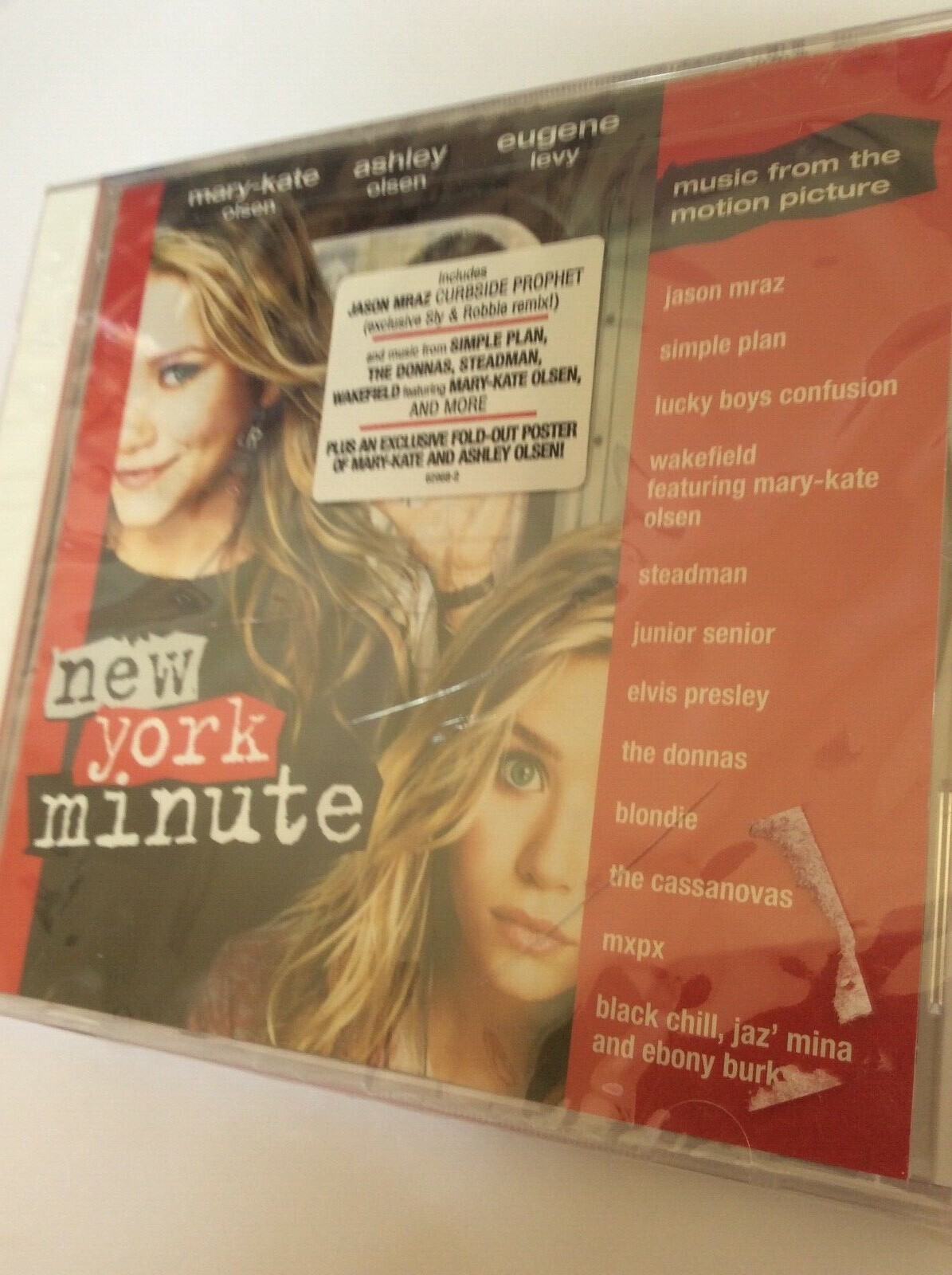 Mary-Kate Ashley Olsen New York Minute CD Elvis Presley Jason Mraz ...