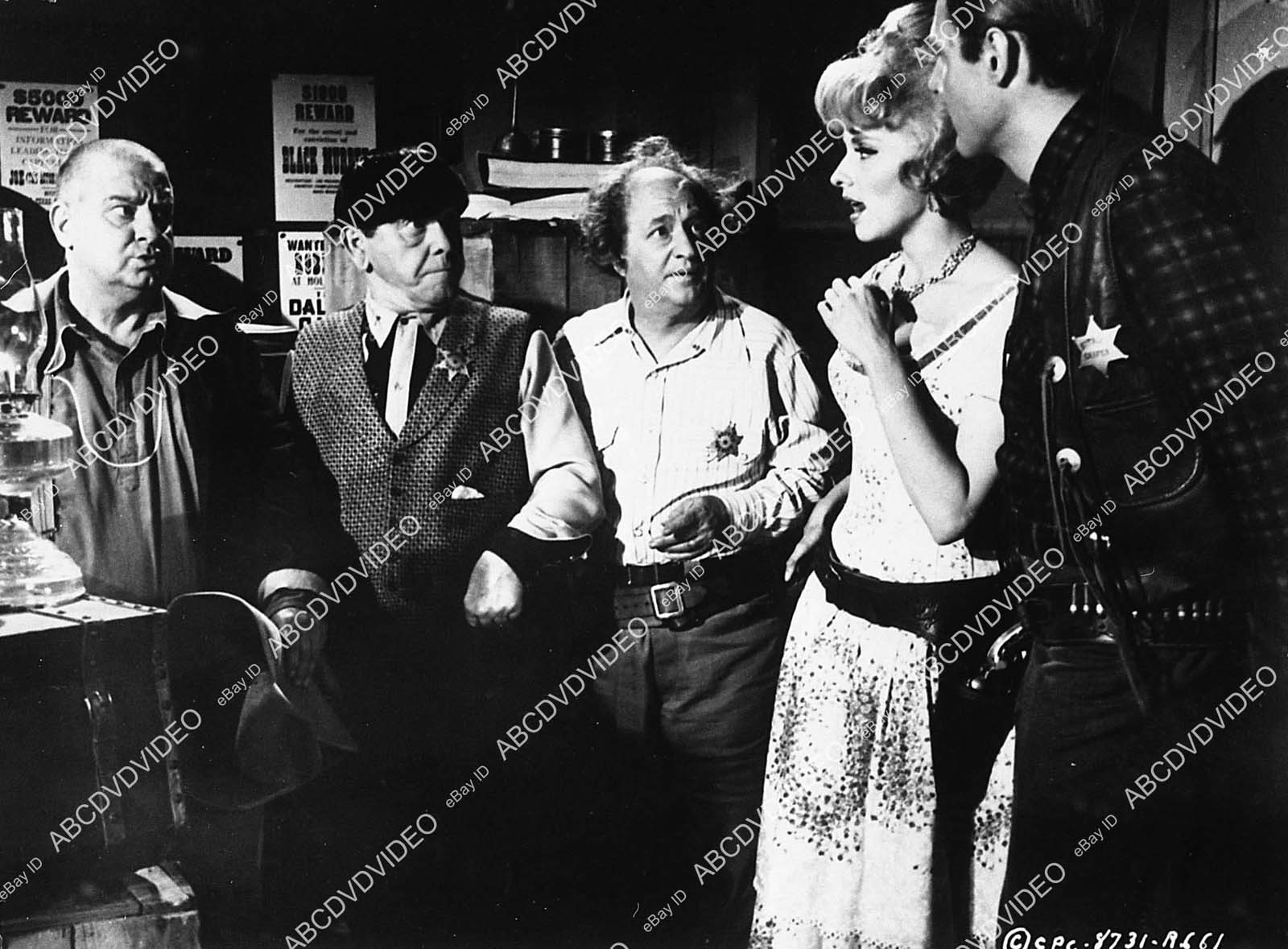 4162-34 Three Stooges Carol Heiss, Moe Howard, Larry Fine, Joe DeRita ...