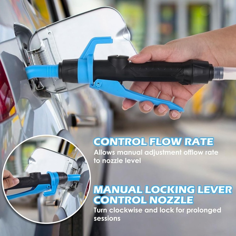 Portable Liquid Transfer Pump,Battery Powered Water Transfer with4120 ...