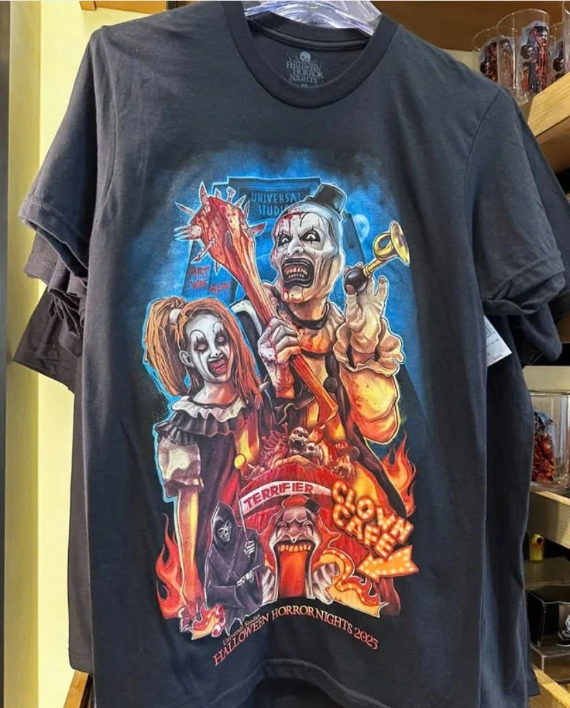 Universal Studios HHN Halloween Horror Nights 2025 Terrifier Shirt ...