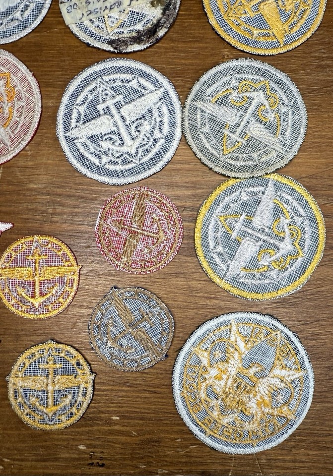 VTG 1950s/1960s Set 18 Rank Award Explorer Program Boy Scouts of ...