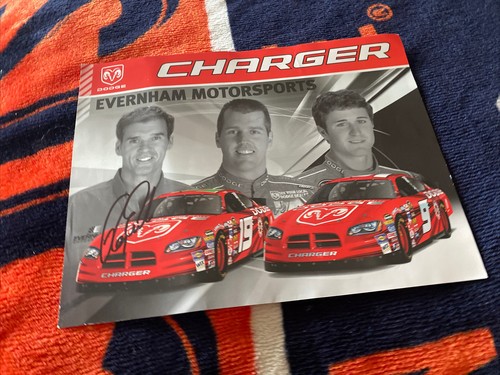 NASCAR Legend EVERNHAM RACING, Extremely Rare Autographed “RAY EVERNHAM ...