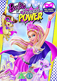 Barbie in Princess Power DVD (2015) Zeke Norton cert U FREE Shipping ...