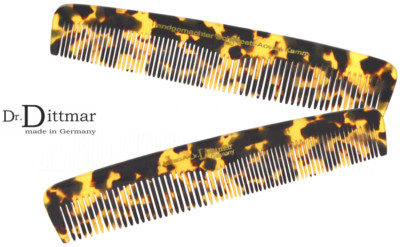 Italian Cellulose Acetate 17.8cm Handmade Hair Comb DR. Dittmar | eBay