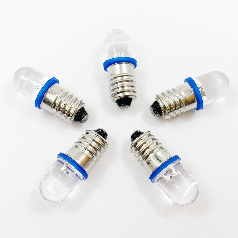 5pcs E10 led Indicator Bulb 12v18v24v Warning Automobile instrument ...
