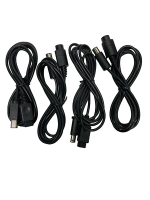 4X Controller Extension Cables For GameCube And Wii Controller 6ft | eBay