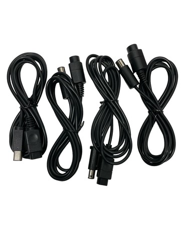 4X Controller Extension Cables For GameCube And Wii Controller 6ft | eBay