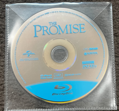 NEW THE PROMISE (2016) - Blu-ray disc only in clear plastic envelope ...