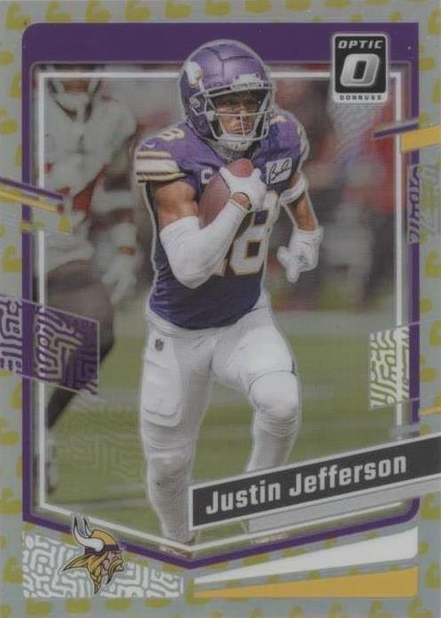 2023 Panini Donruss Optic - Justin Jefferson #125 Flex Prizm /149 for ...