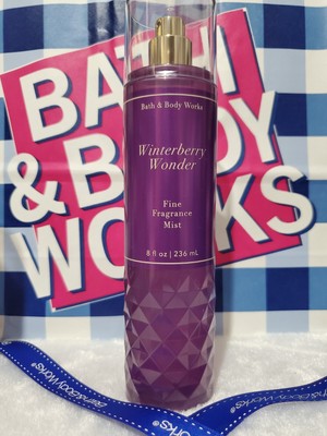 Bath and Body Works WINTERBERRY WONDER Fine Fragrance Mist Spray 8 OZ ...