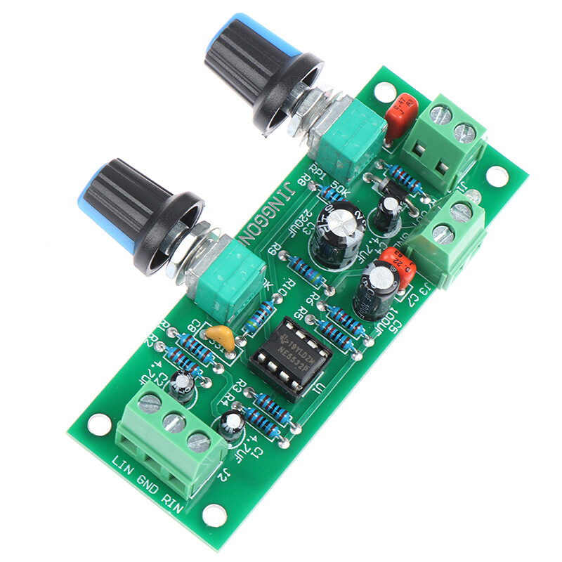 Single supply low pass filter board subwoofer preamp board 2.1 channel ...
