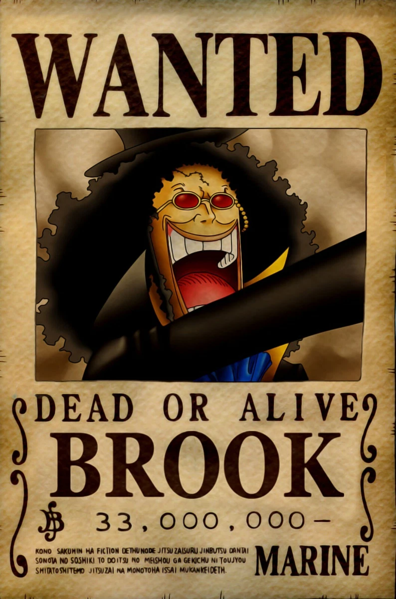 Brook Wanted Poster