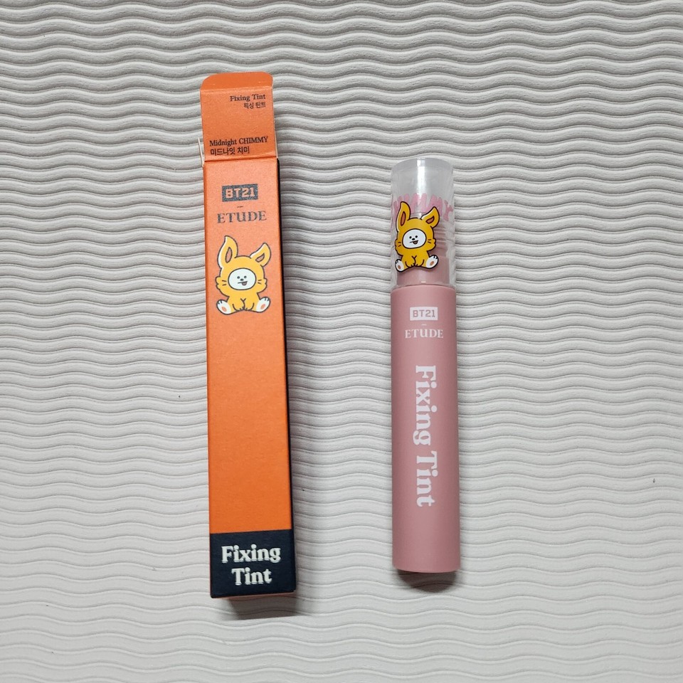 [BTS] BT21 X ETUDE FIXING LIP Tint + POUCH Set Tracking Lip Holder ...