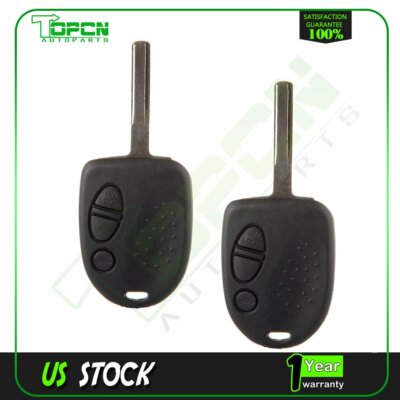 2 For Pontiac GTO 2004 2005 2006 Key Fob Shell Replacement 3 Buttons | eBay