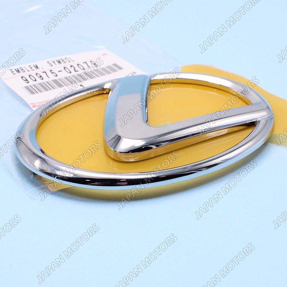 New Genuine OEM Toyota Lexus Back Door Chrome Emblem Badge Trunk Lid ...