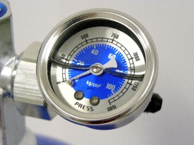 NOS NITROUS BOTTLE PRESSURE GAUGE KIT 4AN LINE BLUE | eBay
