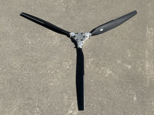 3 Blade Warp Drive Propeller 62” Dia Nickel Edged W/ Aluminum hub ...