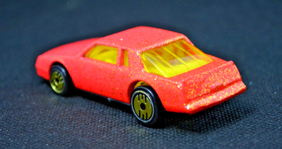 Hot Wheels 1991 Bluecards CHEVY STOCKER Pink Metalflake Loose Diecast ...