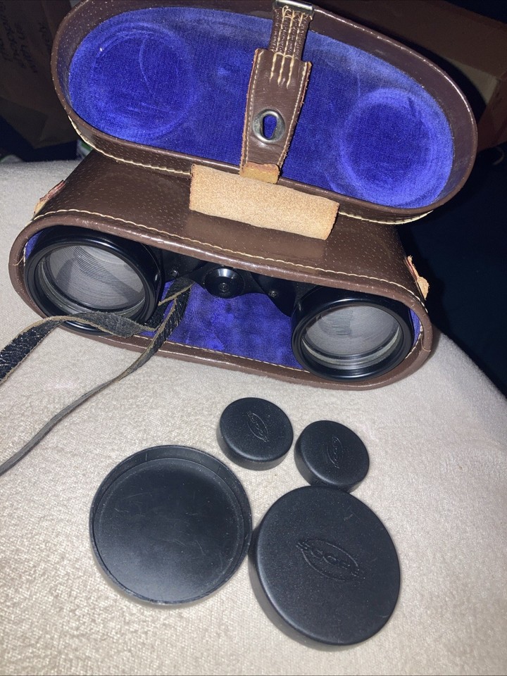 Scope Vintage Binoculars 7x50 376ft at 1000 Yards with STELLAR CASE ...