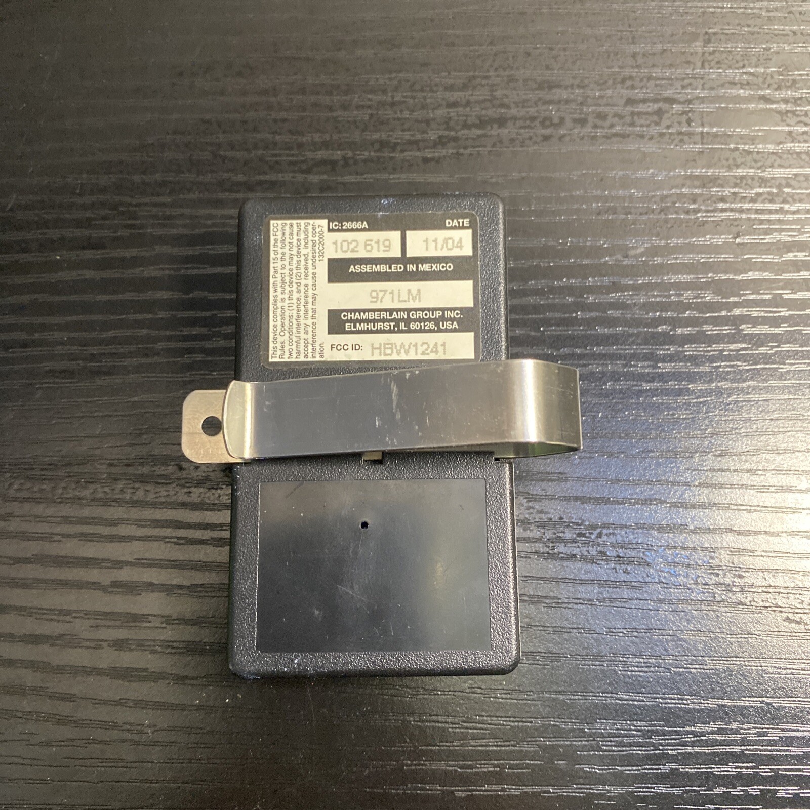 LiftMaster 971LM Genuine OEM Garage Door Opener Remote USED HBW1241 | eBay