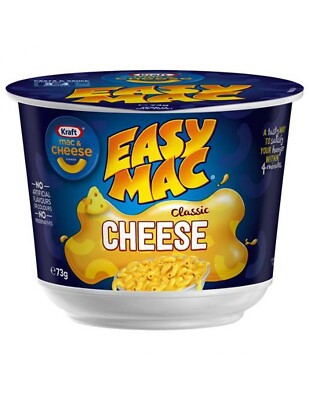 Kraft Easy Mac Bowl Cheese 73g | eBay