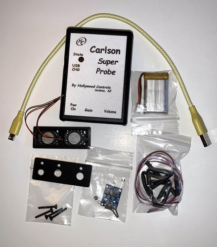 Carlson Super Probe Case Kit w/Mounted Speaker/780mAh Battery/4046 ...