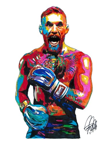 Conor McGregor Martial Arts Boxing UFC Poster Print Wall Art 8.5x11 | eBay