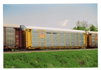 Union Pacific TTGX Autorack Rail Car #700437 ORIGINAL 4x6 Color Photo ...