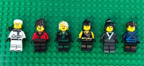 Lego Lloyd kai jay nya zane cole Minifigure 70617 njo311 hair ninjago ...