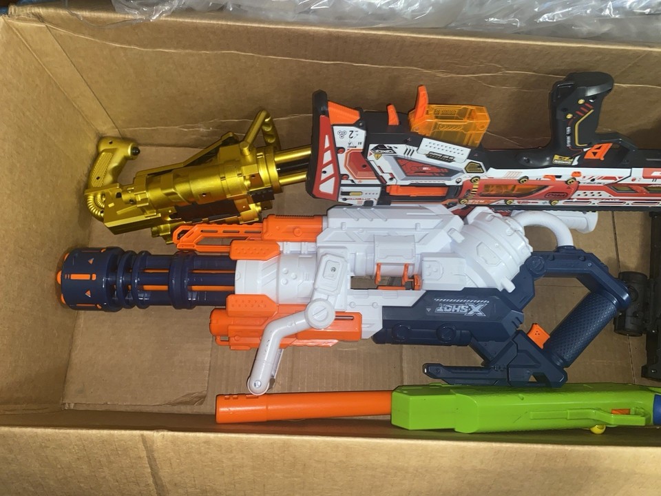 NERF Gun Lot without Ammo. Guns Are Used. Random Assortment 2012-2018 | eBay
