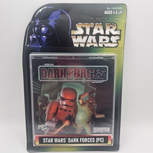 Star Wars Dark Forces PC Classic Edition Blister Pack Card Display For ...
