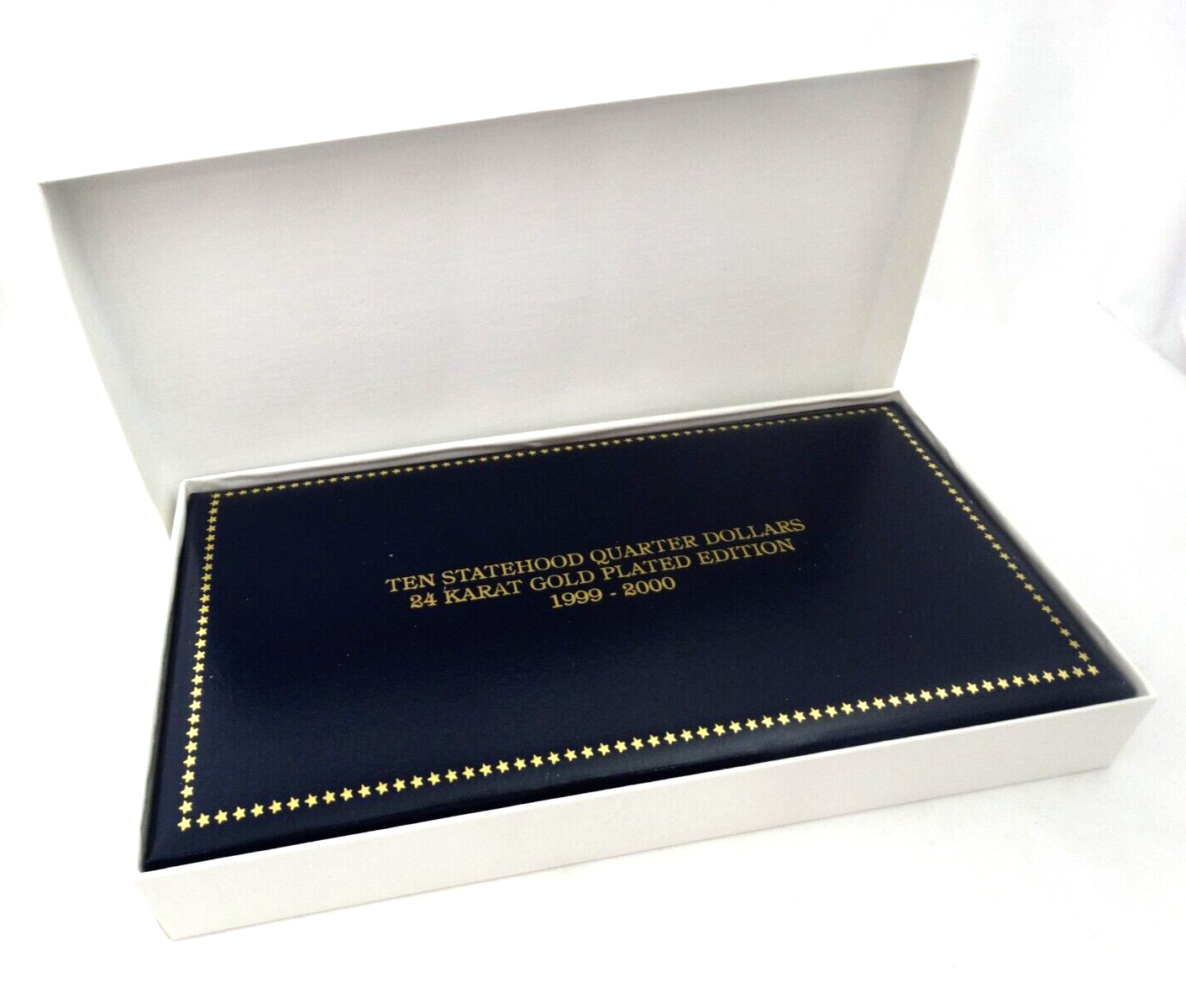 1999-2000 Ten Statehood Quarters 24K Gold Plated Edition The Morgan ...