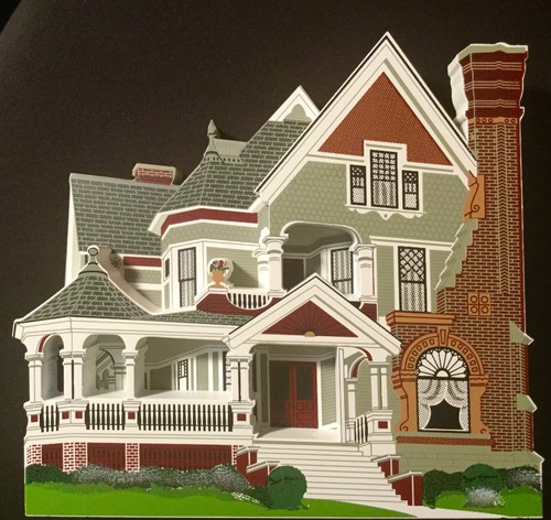 NUNAN HOUSE JACKSONVILLE OREGON GFB05 RETIRED Shelia's Made in ...