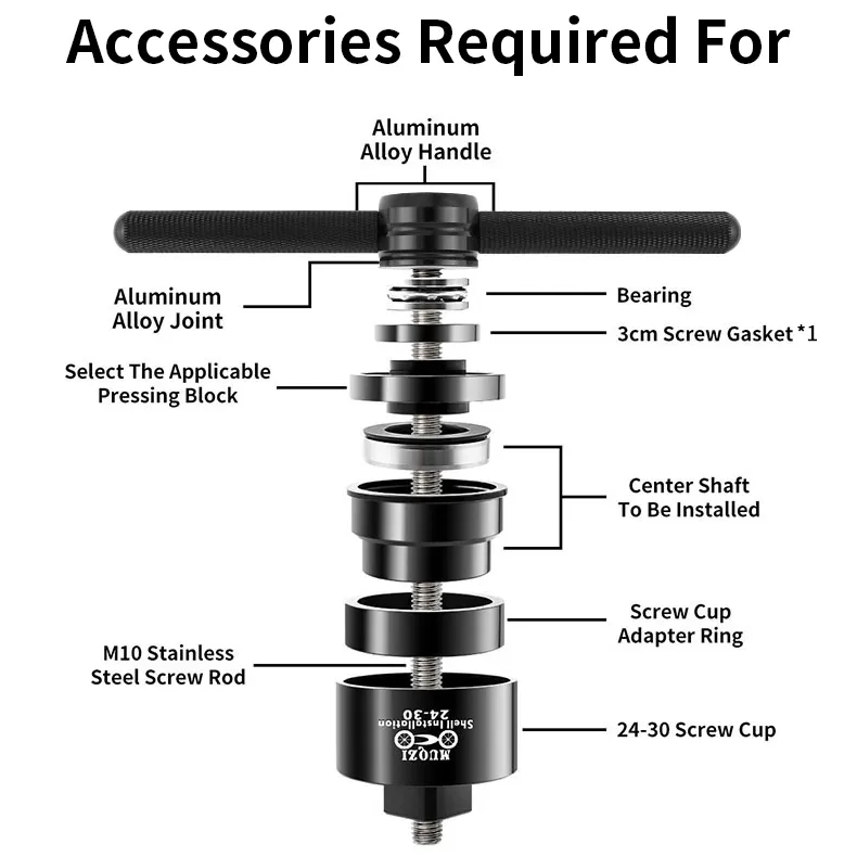 Bike Bottom Bracket Tool for BB86/30/92/PF30 Bicycle BB Install Tools ...