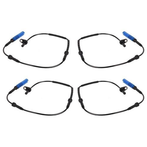 4Pcs For BMW ABS Wheel Speed Sensor Front & Rear Left & Right 750Li ...