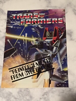 transformers original g1 insert Reinforcements From Cybertron catalog ...