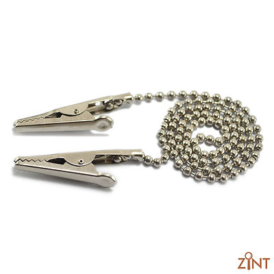 Dental Napkin Holder Bib Clips Flexible Neck Ball Chain Surgical ...