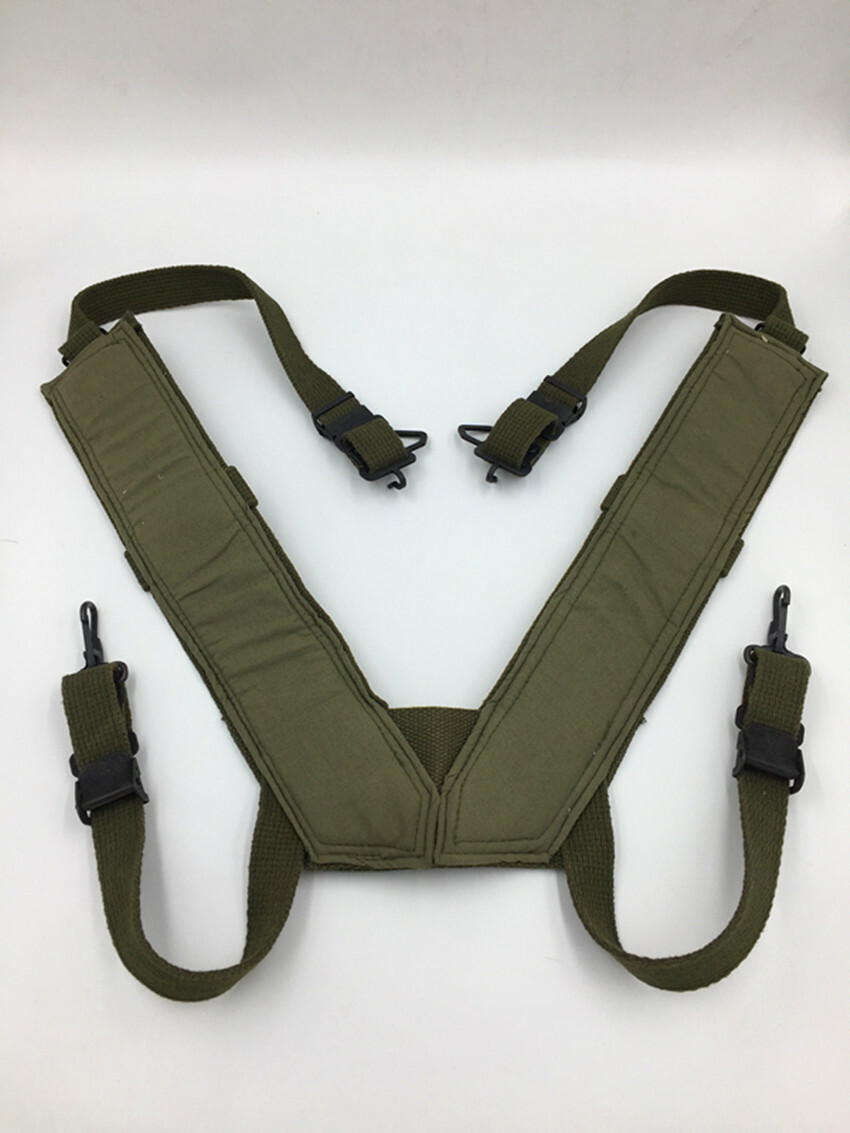US ARMY M1956 AIRBORNE H-STRAP SUSPENDER COTTON STRAP Strengthened ...