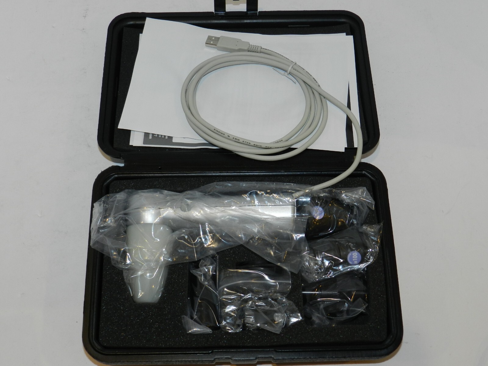 Vernier ProScope HR Deluxe Kit USB Digital Microscope w/ Acc Case BD-DX ...