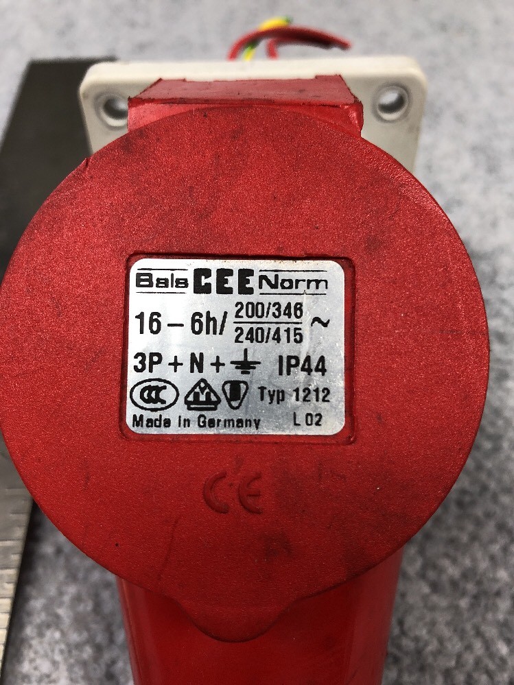 BALS GEE Norm Plug Type 1212 16-6h 3P+N | eBay UK