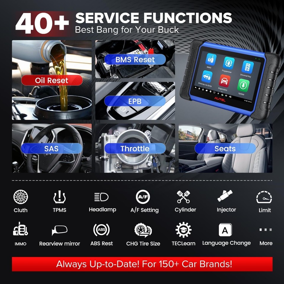 Autel MaxiIM IM508S XP400 PRO IMMO Key PROGRAMMING Tool Auto Diagnostic ...