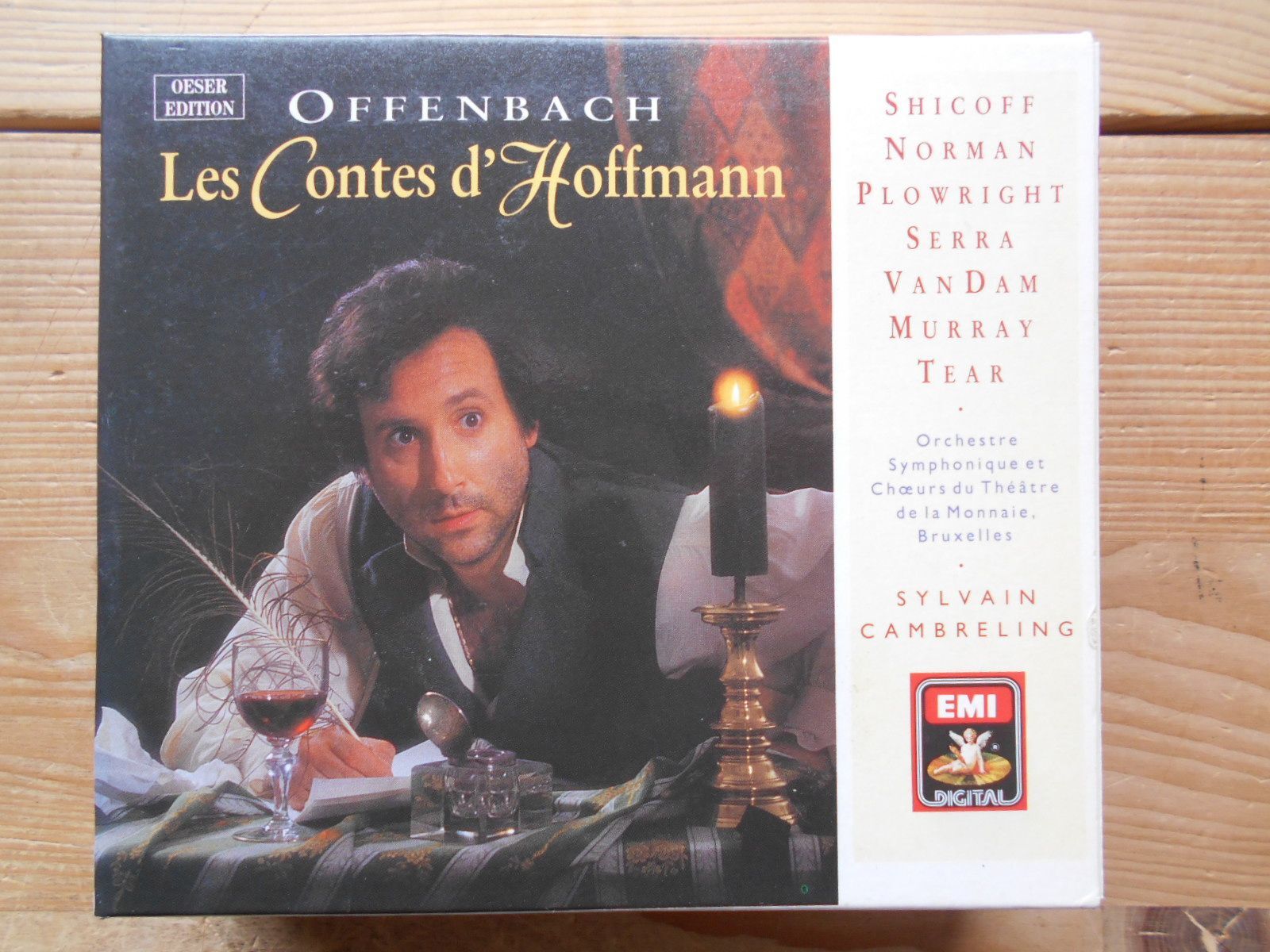 Offenbach: Les Contes D'Hoffmann (3 CD) Norman, Jessy, Neil Shicoff Ann ...