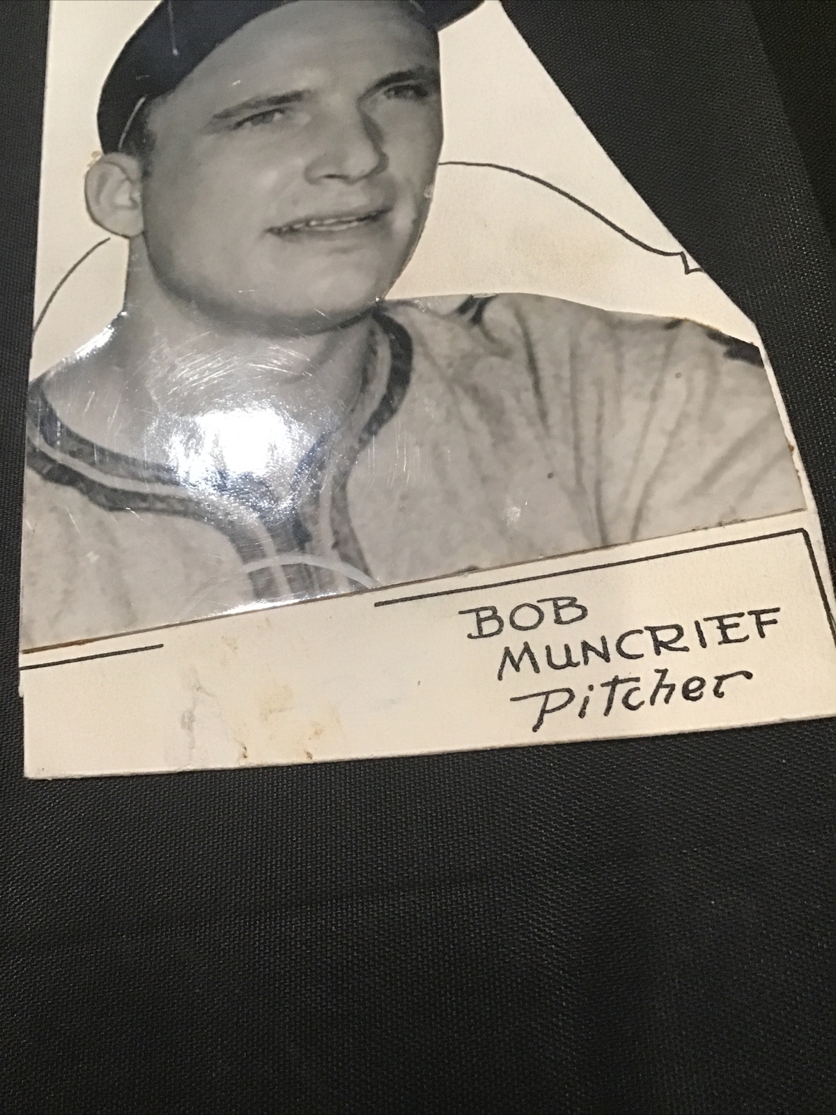 1941 Bob Muncrief St Louis Browns Sporting News Seal Mounted Press ...